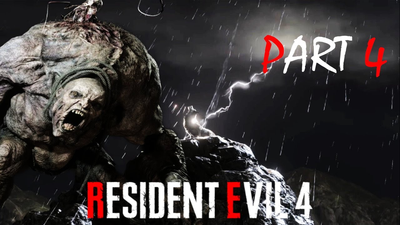 Big Gray Dude Tries To Hulk Smash Leon! - Resident Evil 4 Remake ...