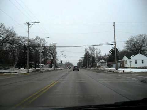 Driving through Adams Friendship Wisconsin - YouTube