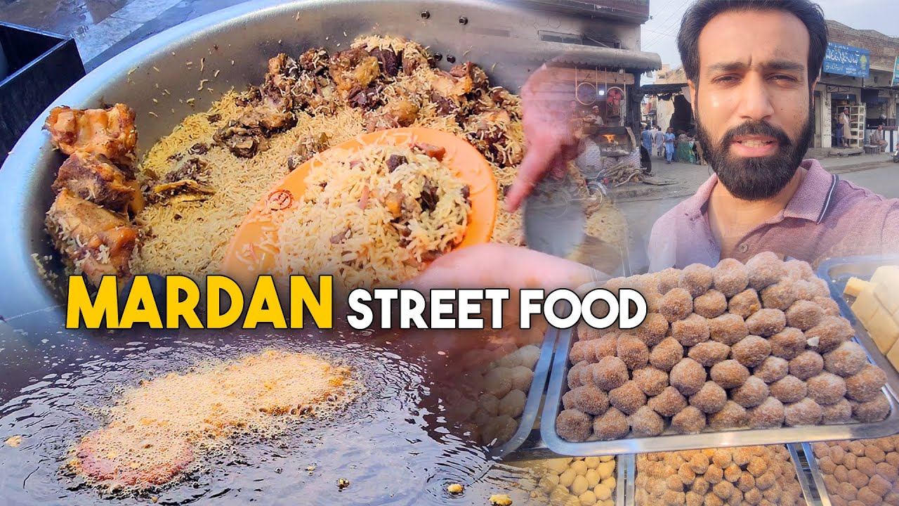 Pakistan Street Food | Mardan Special Dishes | Chappal Kebab | Beef ...