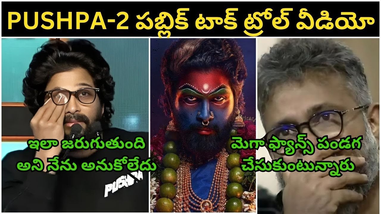 Pushpa 2 Public Talk Troll | Pushpa 2 Movie Review Troll | Allu Arjun ...