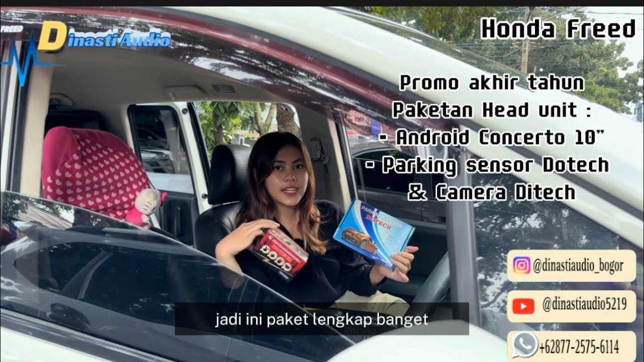 Paketan Head unit Concerto & Paketan Accesories Dotech dan begini ...