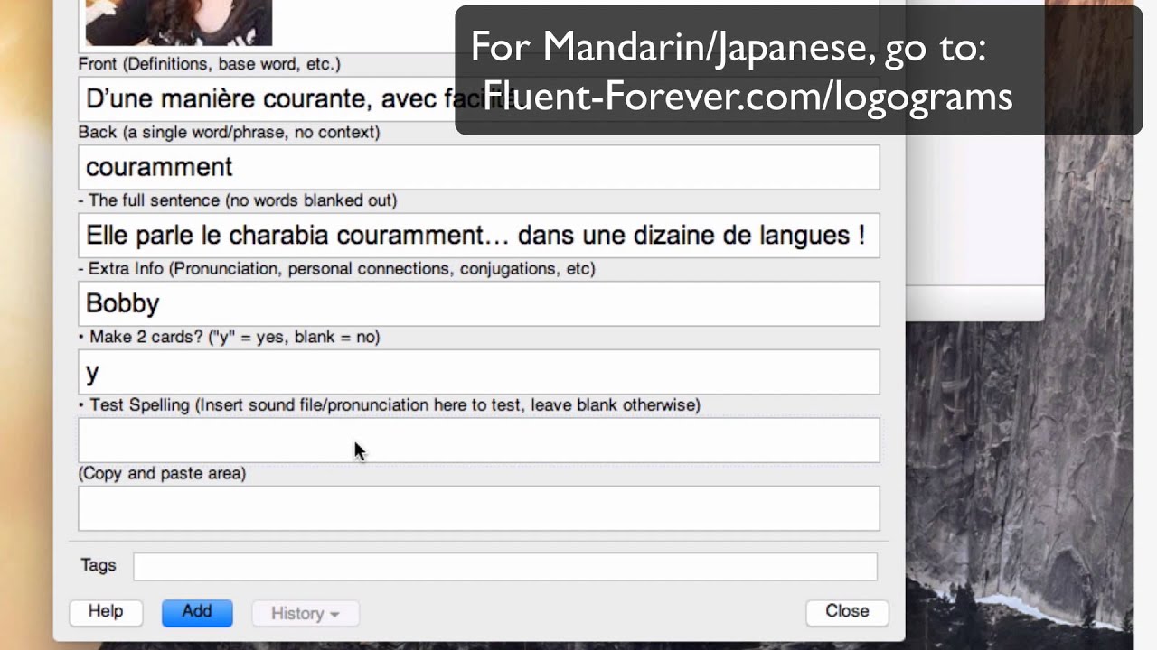 Anki Tutorial 6-Abstract Words and Grammar - YouTube
