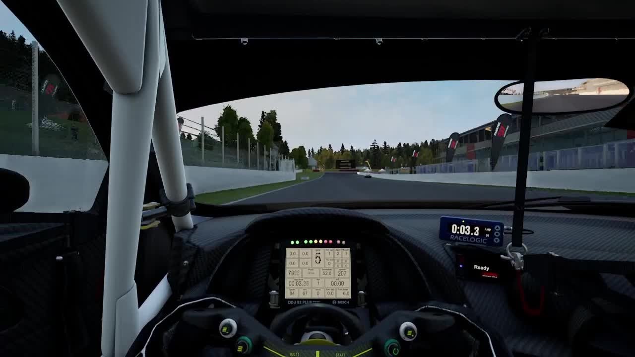 ACC Spa-Francorchamps Audi R8 LMS Evo II 2022 (Dry) Track Guide (Hotlap + Telemetry) - YouTube