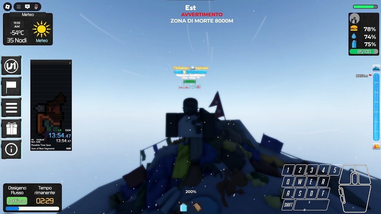 ROBLOX: WA Mount Everest World Record Speedrun (13:54) - YouTube