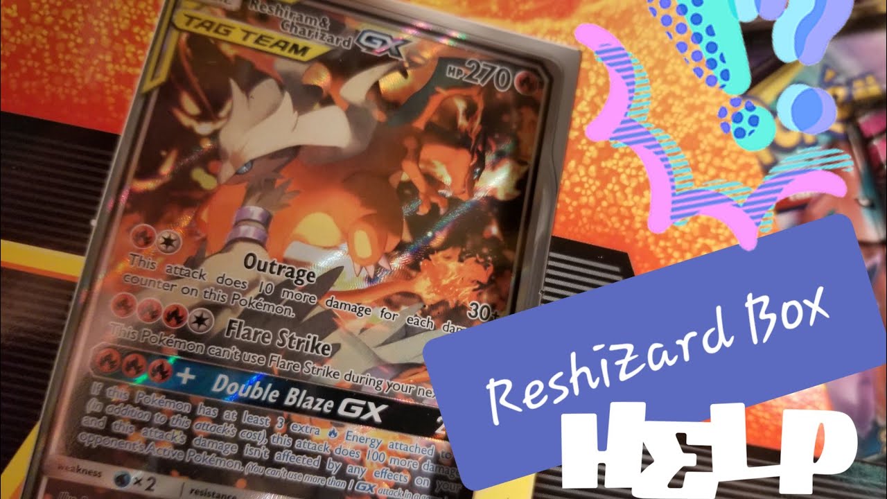 Reshiram & Charizard Tag Team GX Box Opening!?! - YouTube