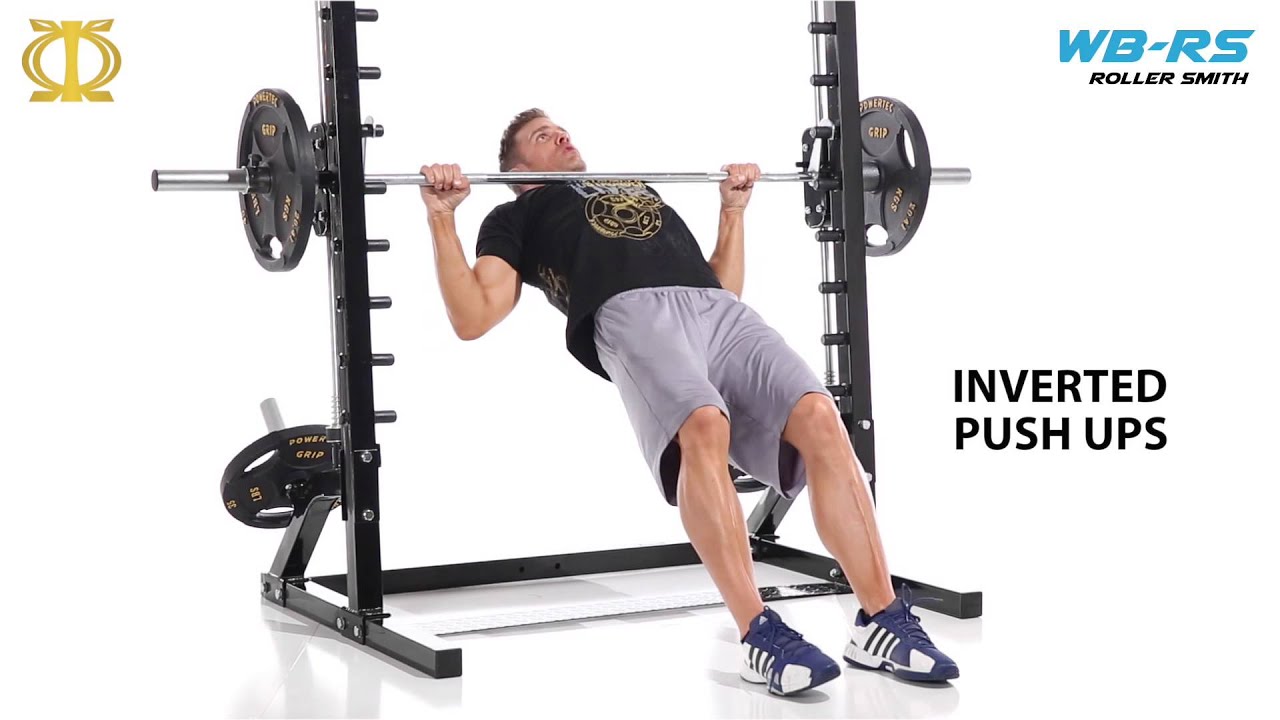 Powertec Roller Smith Machine WB-RS13 from FitnessFactoryOutlet.com ...