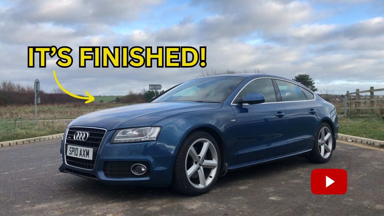 REPAIRING MY WRECKED AUDI A5 (PART 3) IT'S FINISHED! - YouTube