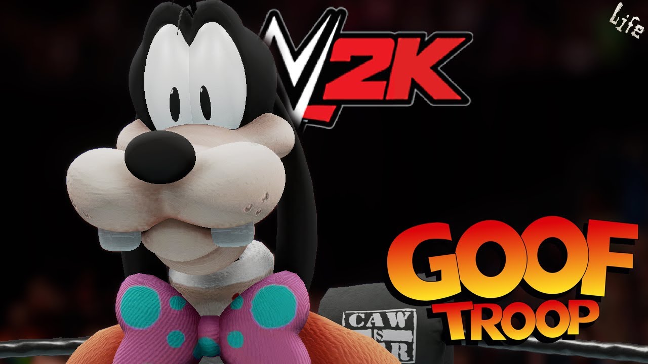 WWE 2k Goof Troop Goofy - YouTube