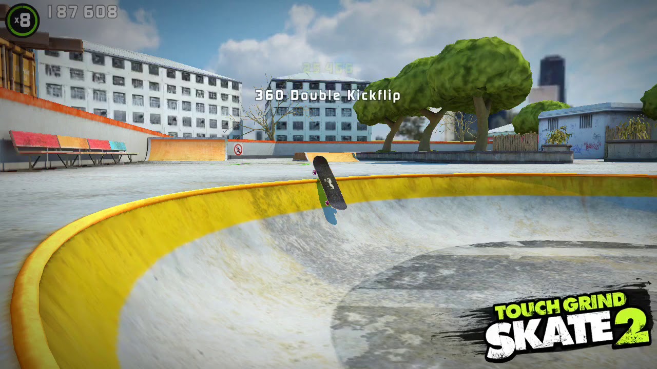 Touchgrind Skate 2: Good trick - YouTube