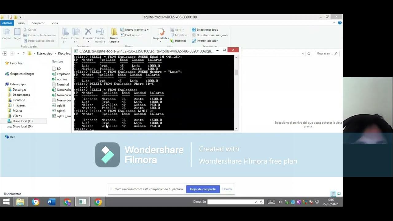 CREACIÓN DE TABLAS, CONSULTAS E IMPORTACIÓN SQLITE DB BROWSER - YouTube