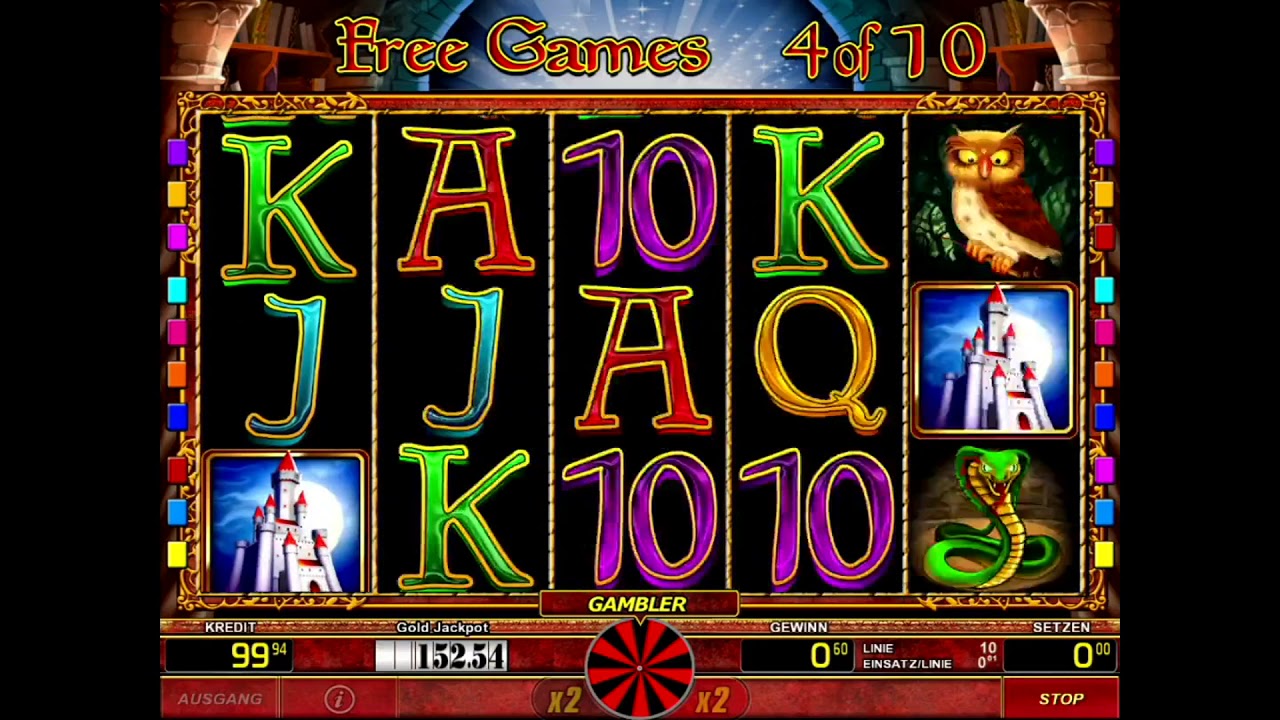 Book of Magic, classic slot game from multigame system. - YouTube