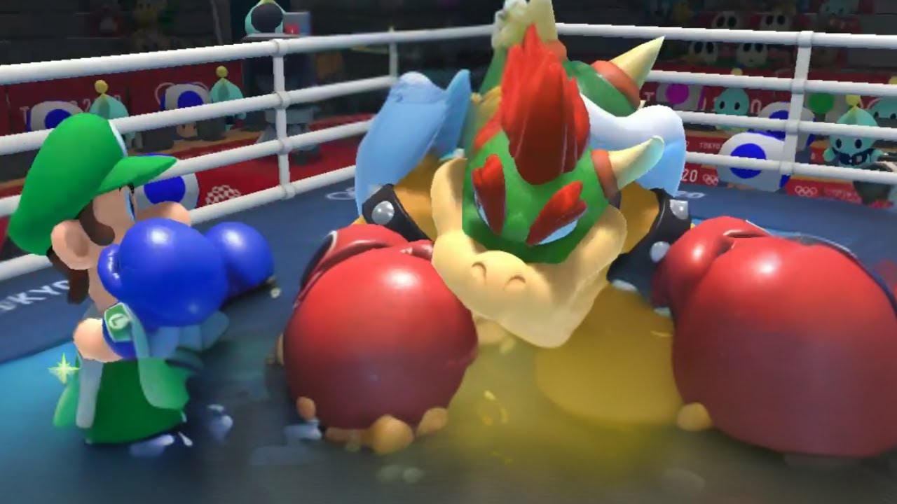Boxing( Hard ) Gameplay Mario & Sonic At The Olympic Games Tokyo 2020 ...