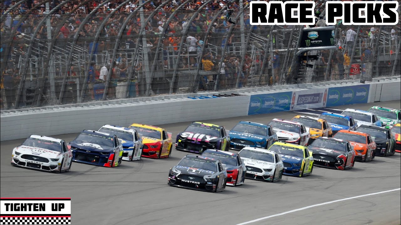 NASCAR Michigan Doubleheader Race Picks | Pick 5 Contest - YouTube