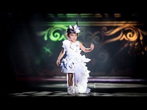 ELAM  HK TALENT STAR 模特兒大賽 2017冠軍 最佳造型大獎   KIDS fashion show runway 2017 兒童模特兒Catwalk表演