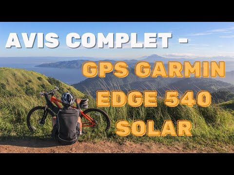 🚴‍♂️ Découvrez le Garmin Edge 540 Solar : Le GPS Ultime pour Vos Aventures à Vélo ! 🌞