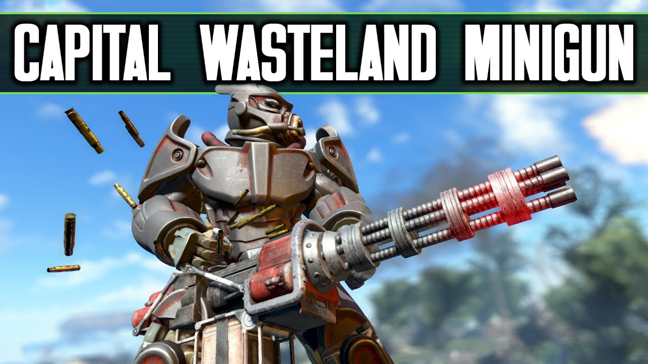 The Classic Minigun Is Back! - Fallout 4 Mod - YouTube