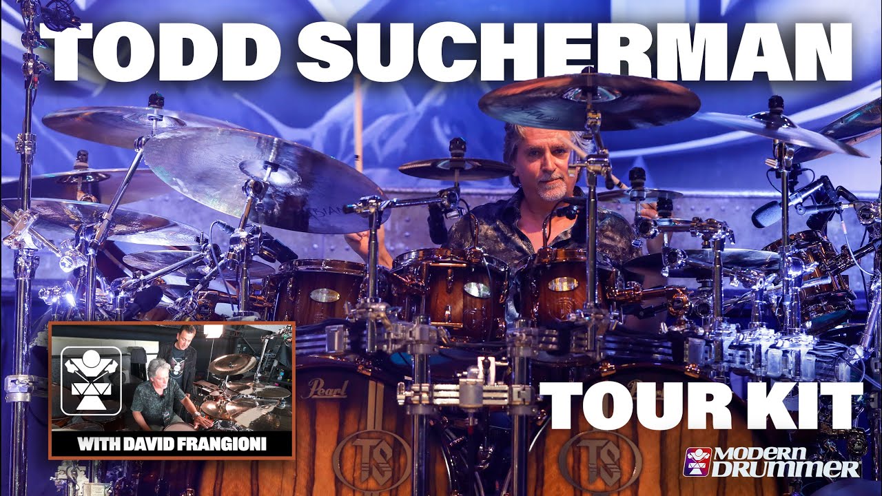 Todd Sucherman - Styx - Tour Kit Rundown - YouTube