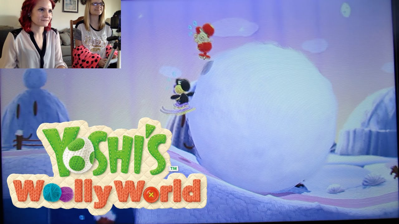 HUGE SNOWBALL?!? | Let's Play Yoshi's Woolly World ! | - YouTube