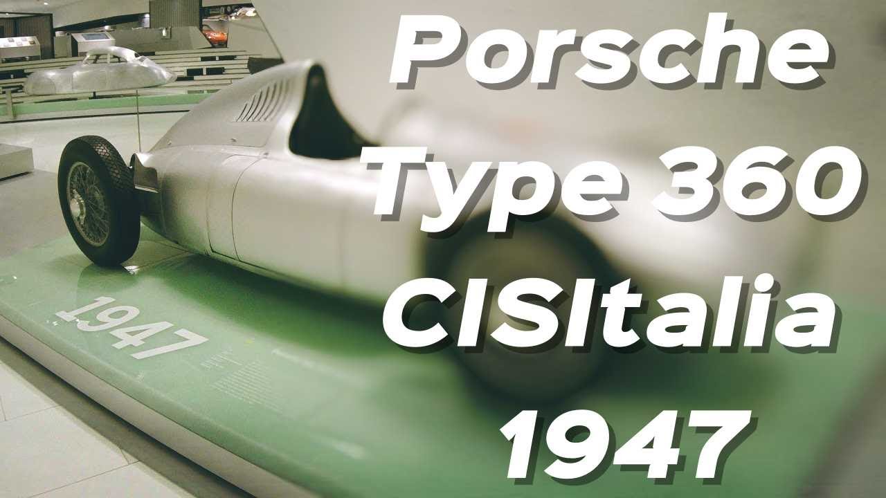 🇩🇪 Porsche type 360 CIS Italia1947 Porsche Museum - YouTube