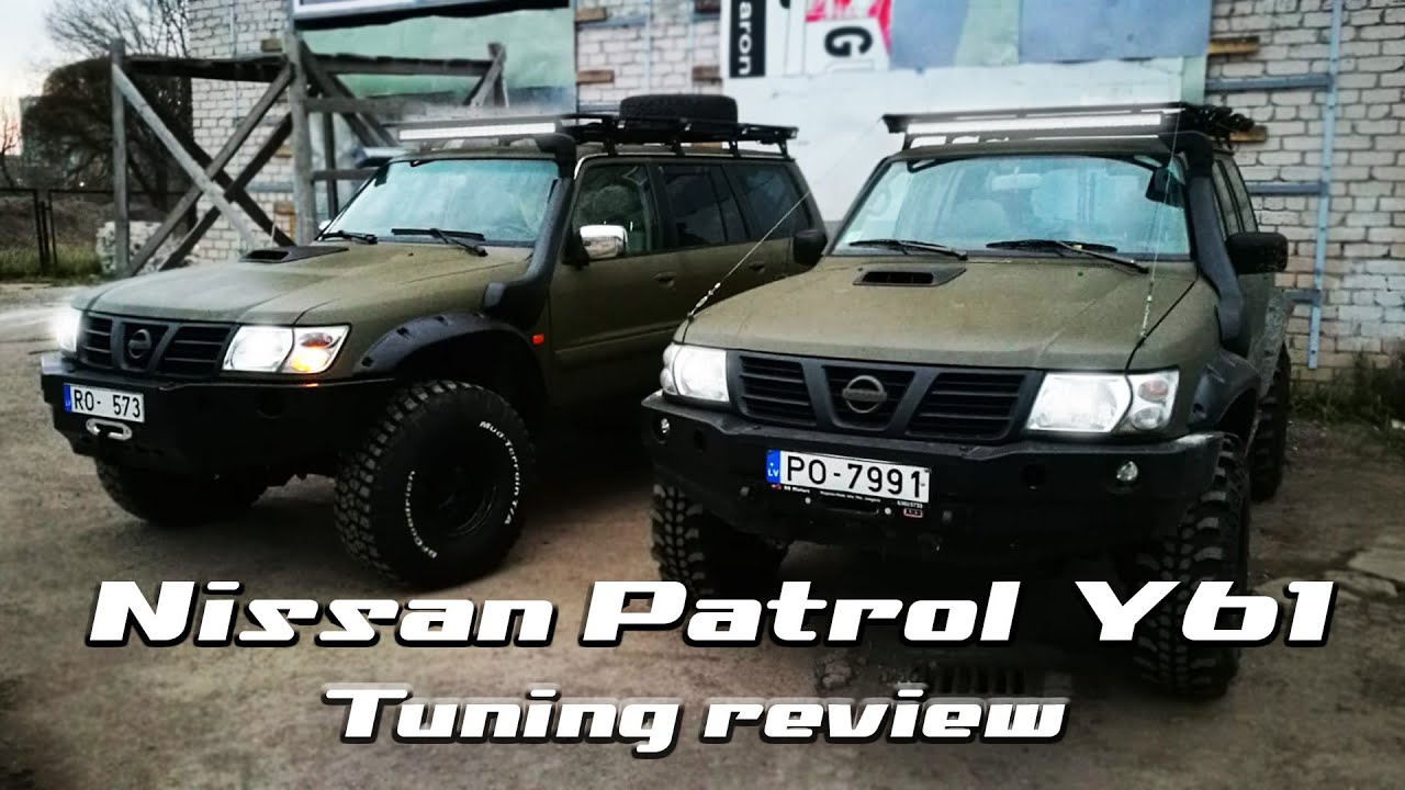 Nissan Patrol y61 Off-road tuning review/ Обзор на тюнинг Нисан Патрол ...
