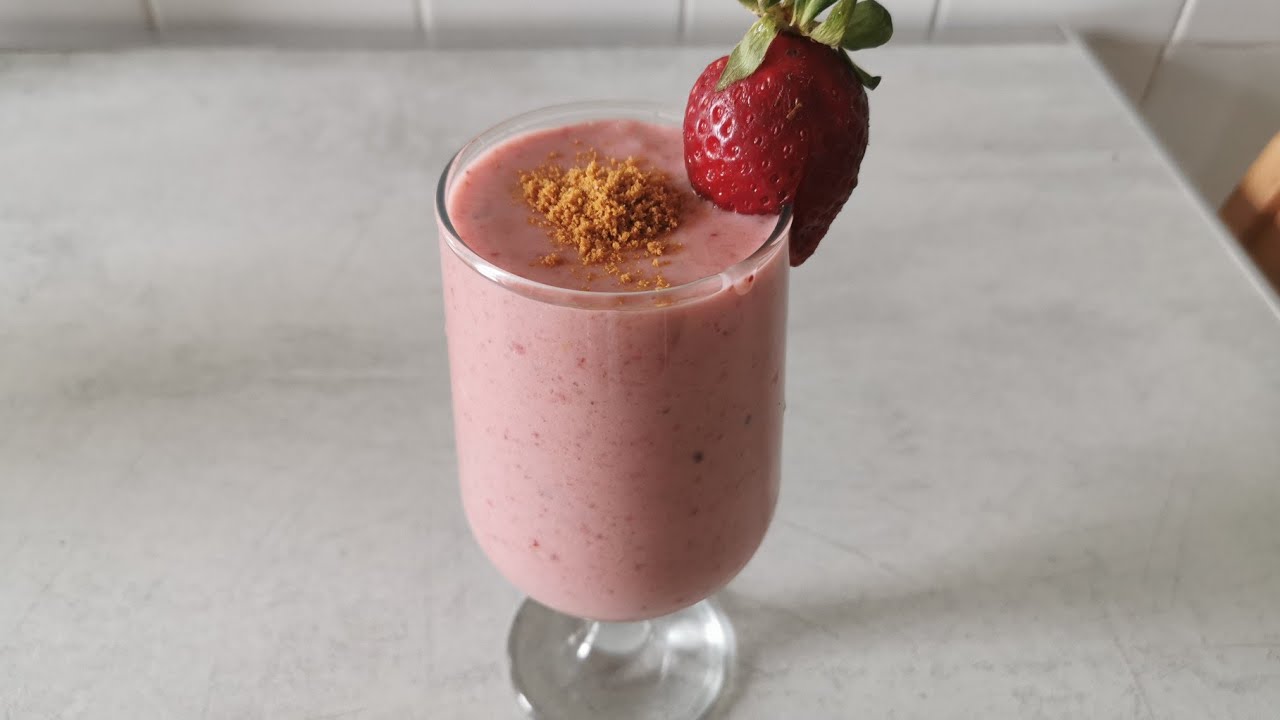milkshake à la fraise ميلشاك بلفريز روعة, 🍓🍓🍓 - YouTube