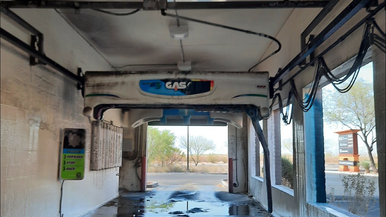 pdq laserwash m5 at speedway gas station. - YouTube