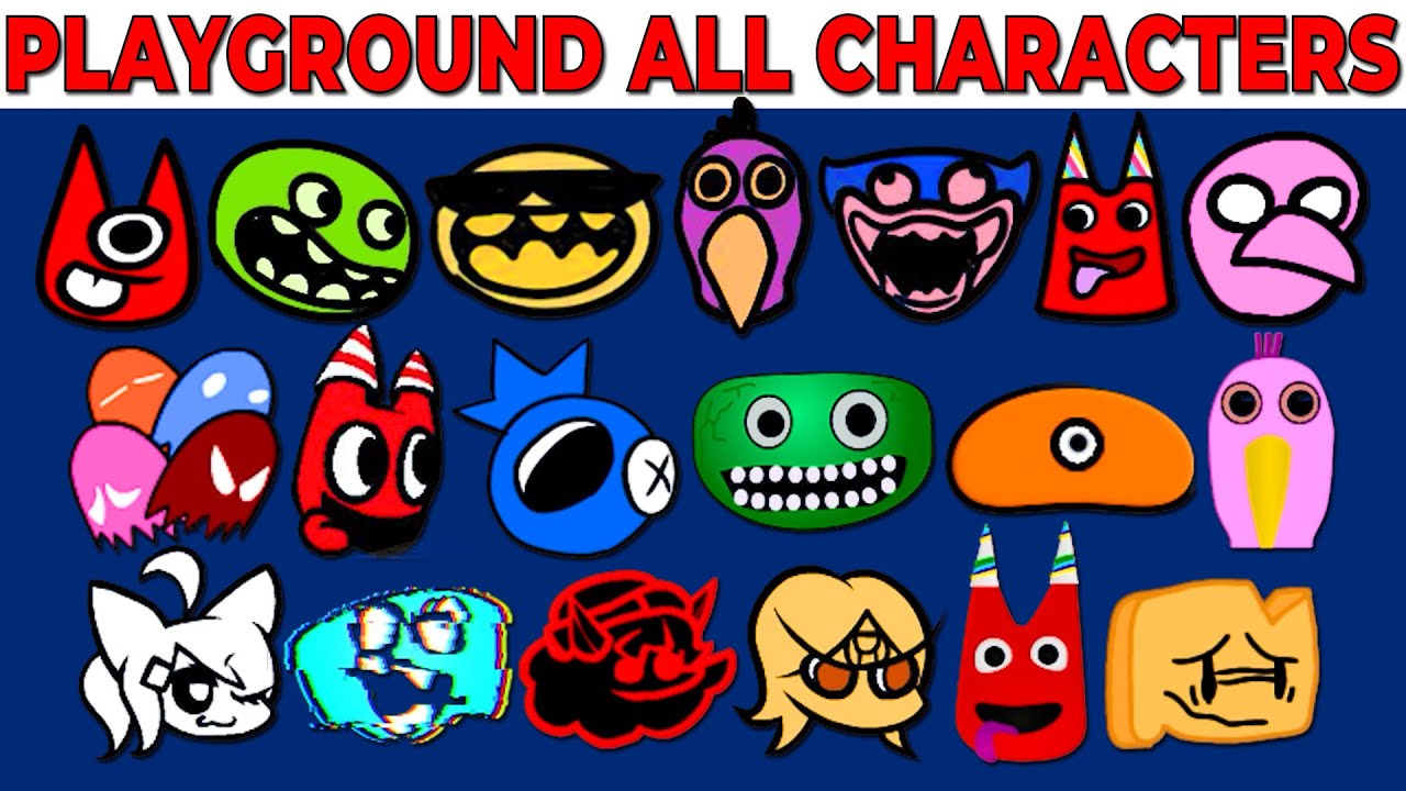 FNF Character Test | Gameplay VS My Playground | ALL Characters Test ...