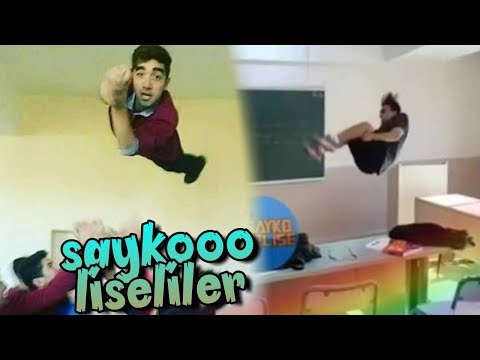 SAYKO LİSELİLER | ÇILDIRMALIK ÇILGIN LİSELİLER VİDEOLARI !!