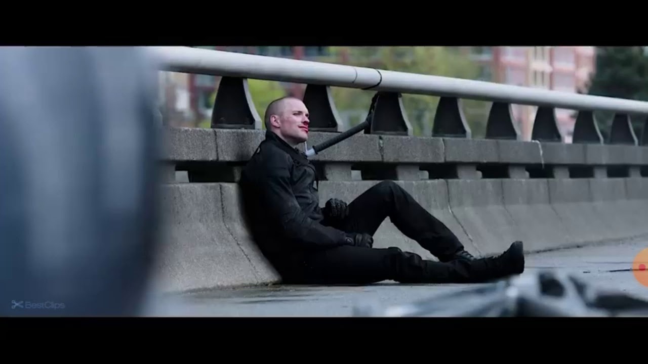 Deadpool cuts off his hand scene-Deadpool - YouTube