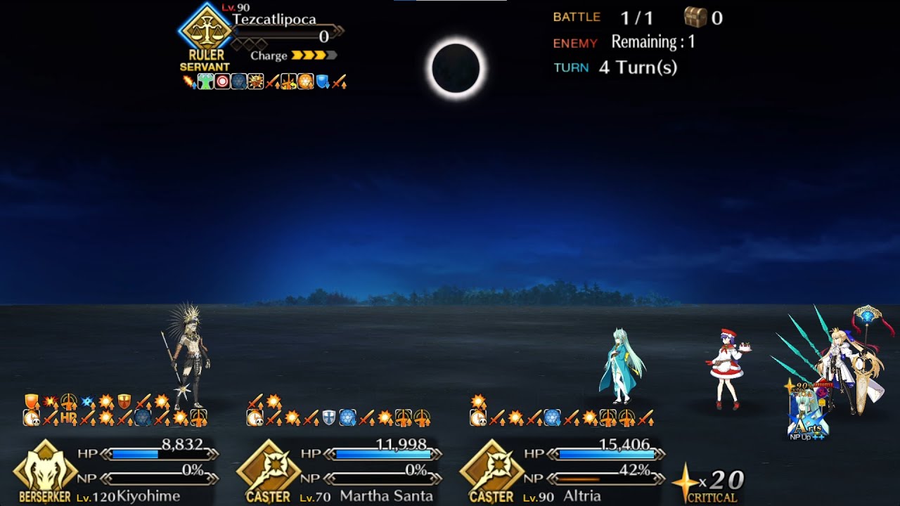 [FGO] LB7 Finale - Daybit & Tezcatlipoca vs Team Kiyo - YouTube