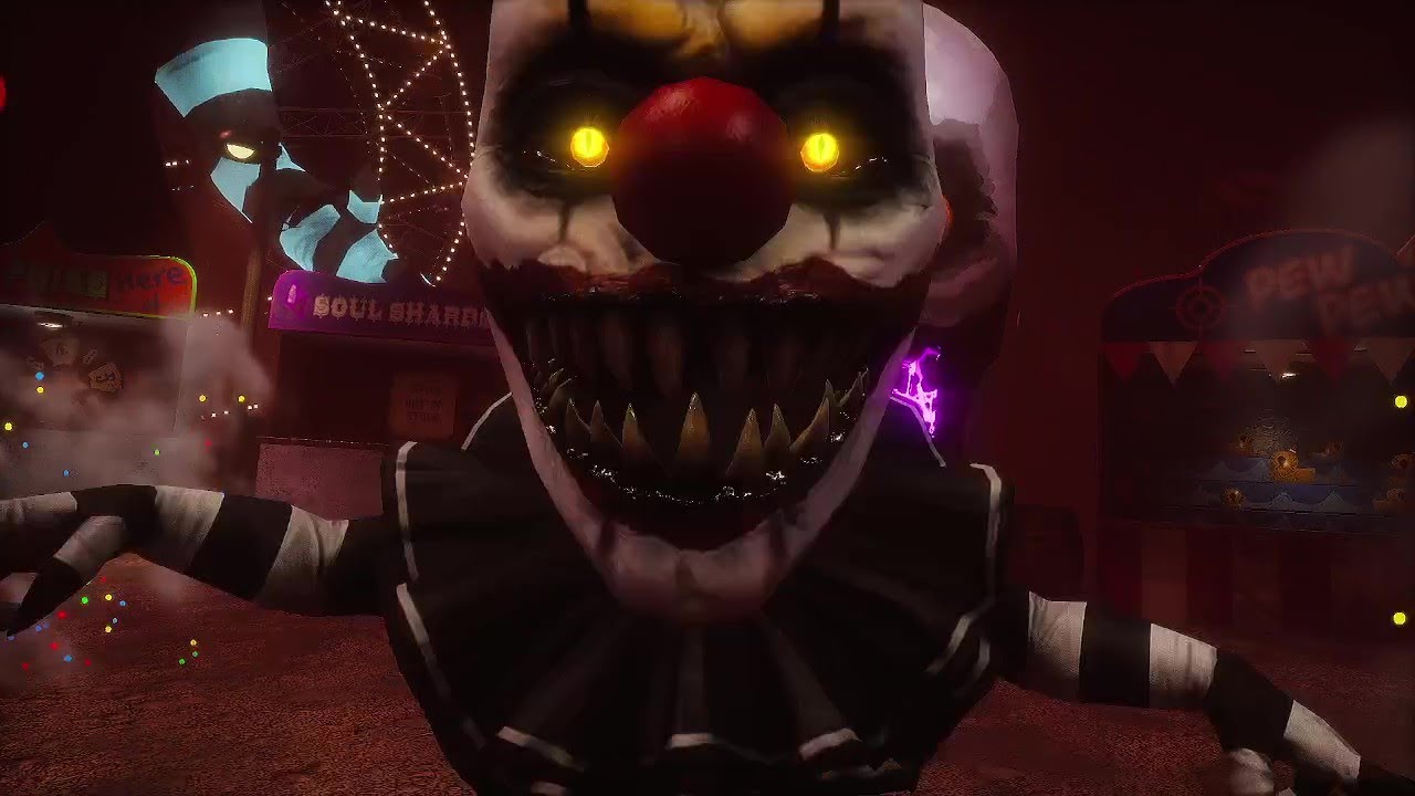 Chased by Crazy Killer Clowns! (Dark Deception: Chapter 3) - YouTube