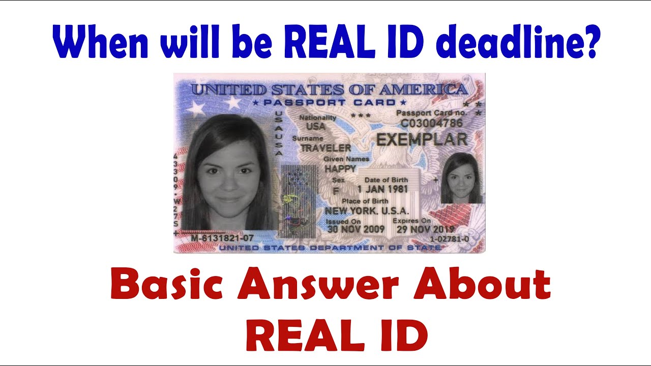 Which one is greater Real ID or Passport Card? - YouTube