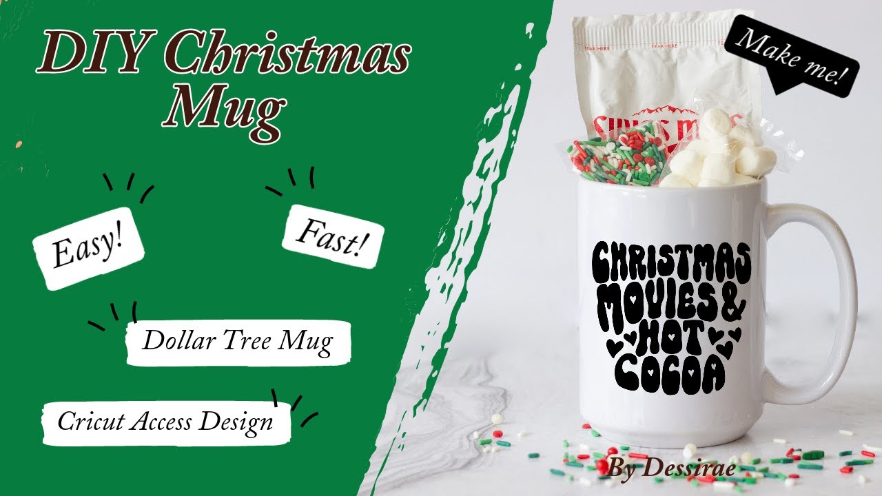 DIY Christmas Movies & Hot Cocoa Mug - YouTube
