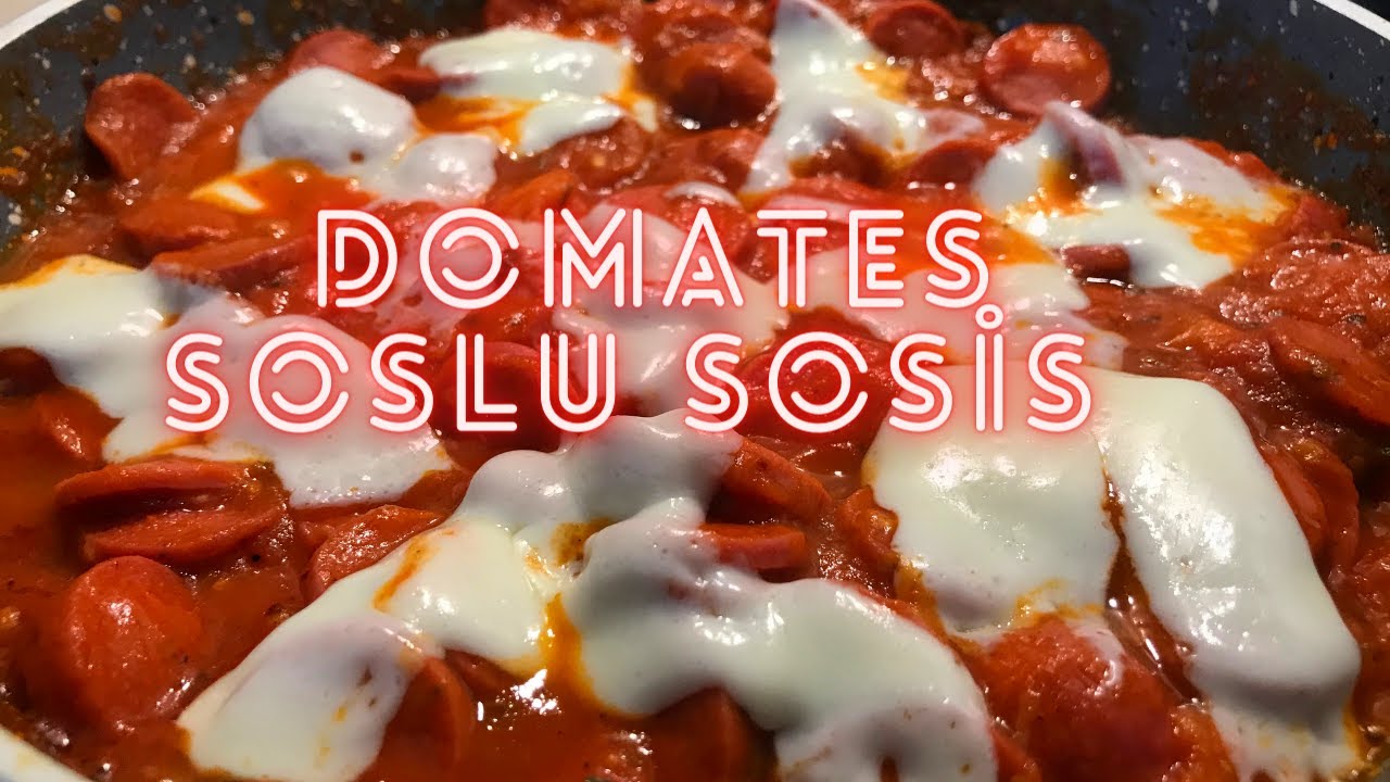 DOMATES SOSLU KAHVALTILIK SOSİS TARİFİ/ DOMATES SOSLU SOSİS/KAHVALTILIK ...