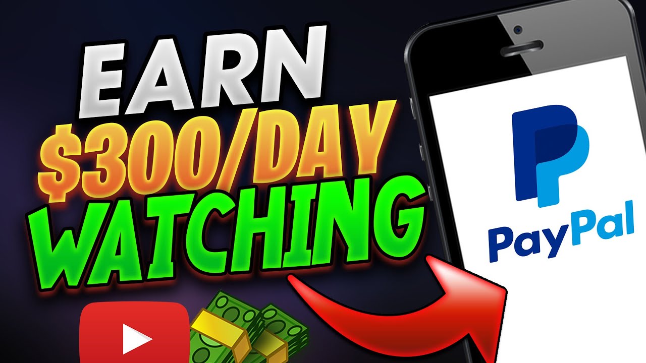 Get FREE PayPal Money From Watching YouTube Videos (2021) | Make $300 ...