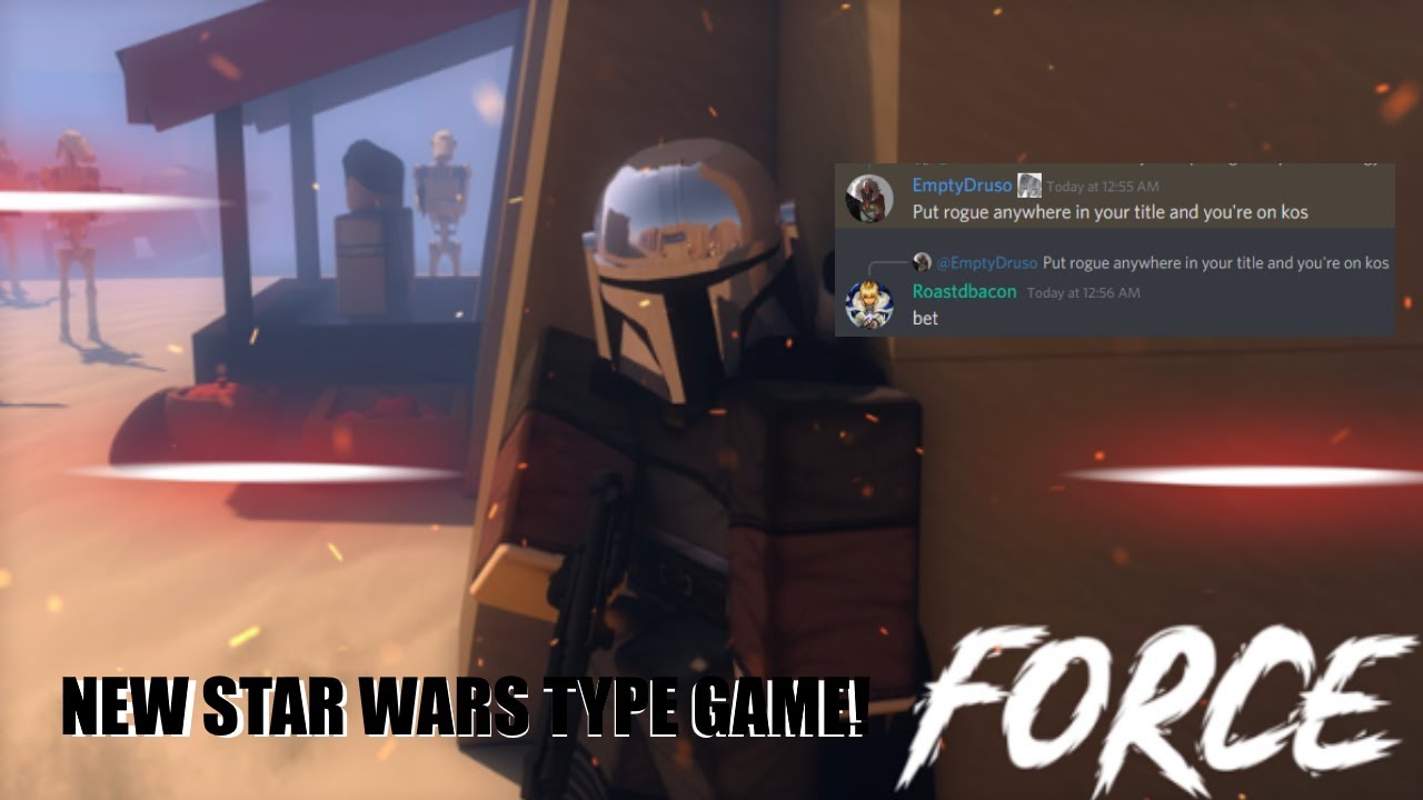 The Roblox Star Wars Experience + Getting My LightSaber | Force - YouTube