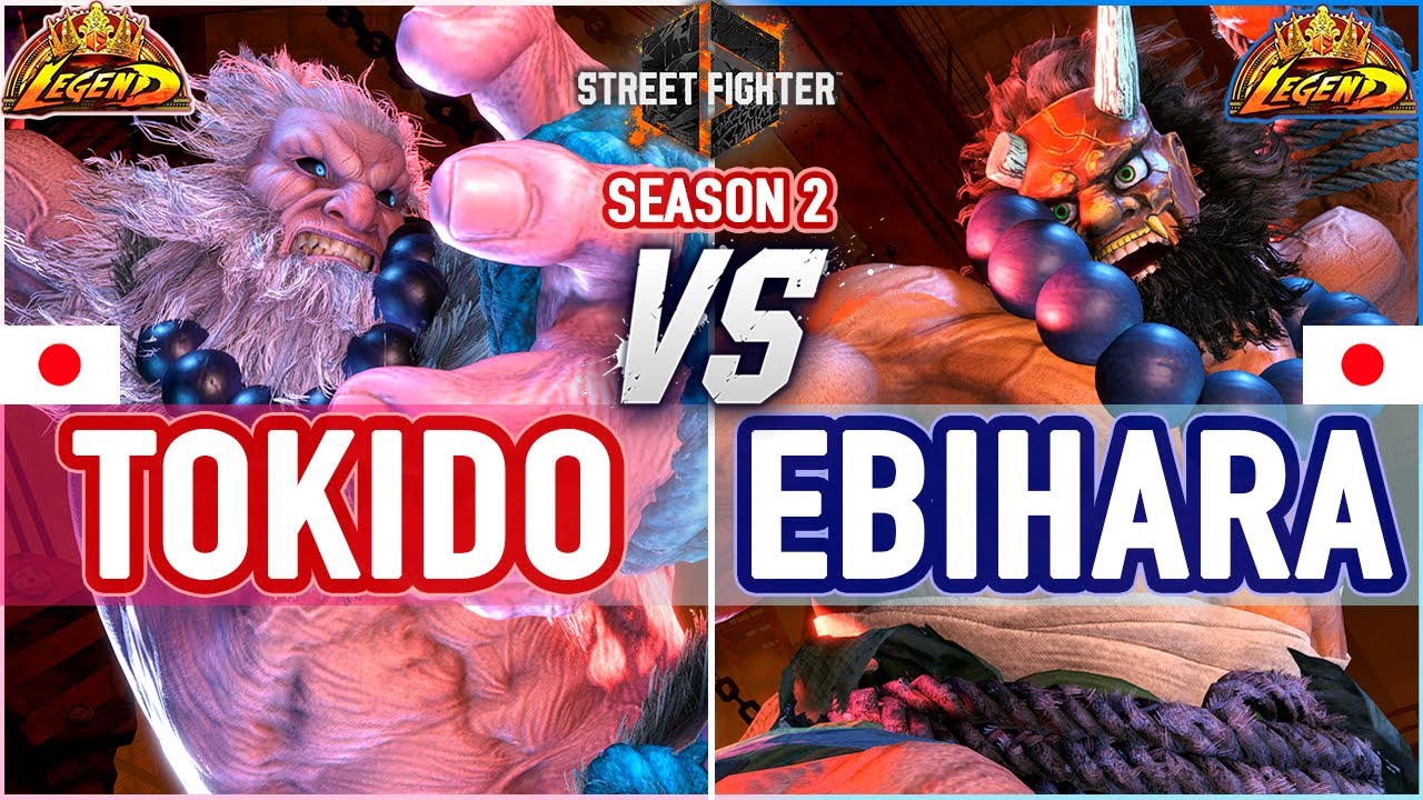 SF6 🔥 Tokido (Akuma) vs Ebihara (Akuma) 🔥 SF6 High Level Gameplay - YouTube