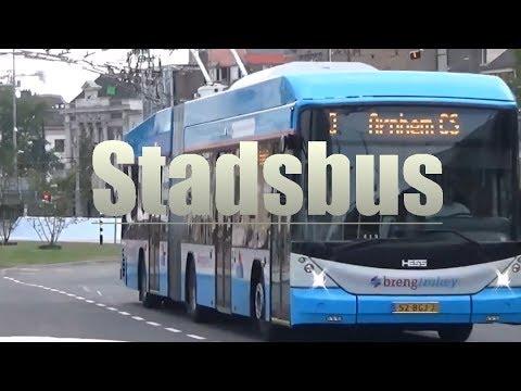 Bussen in Arnhem | Stadsbus - YouTube