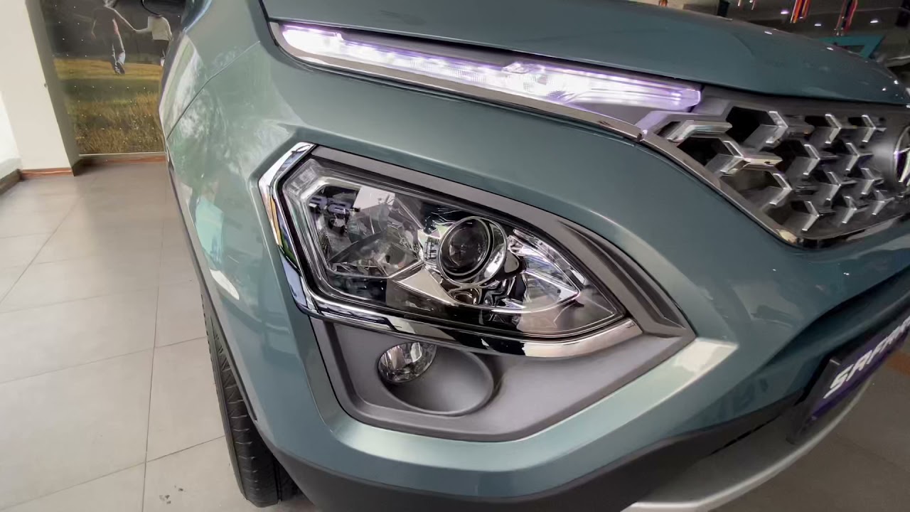 Tata Safari Tropical Mist Colour 2021 Full Video - YouTube