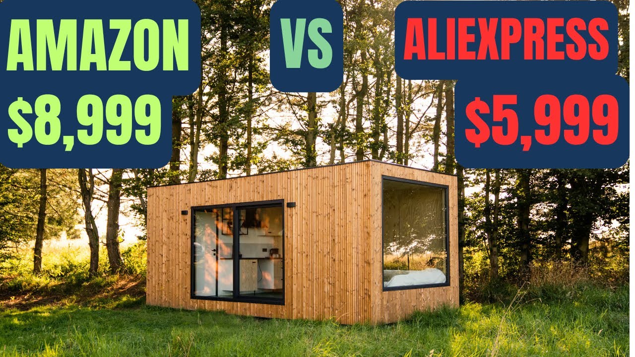 Amazon Tiny Houses vs AliExpress Tiny Houses Which one is better. - YouTube