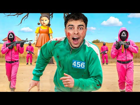 EN GERÇEK SQUID GAME OYUNLARINA KATILDIM ! Hayatta Kaldım mı?