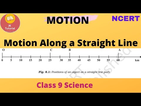 Motion Along A Straight Line|Motion CBSE Class 9 Science - YouTube