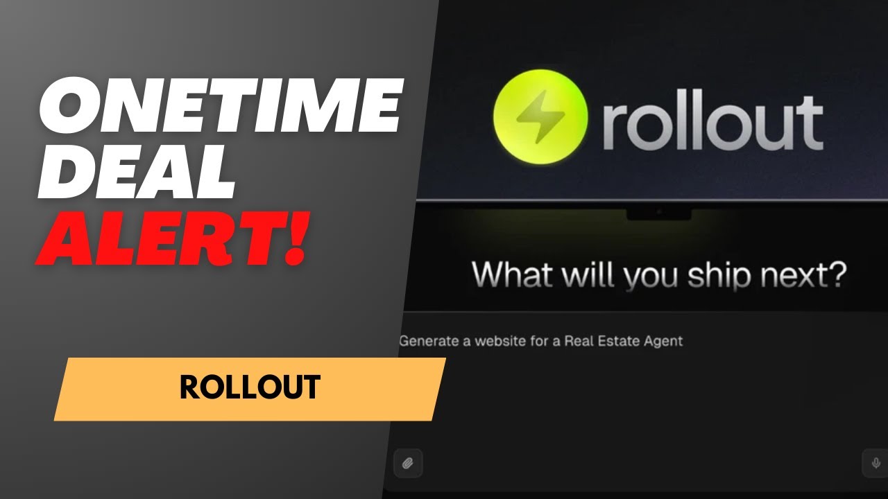 Rollout AppSumo Deal 🌐 Build Stunning AI-Powered Websites in Minutes ...