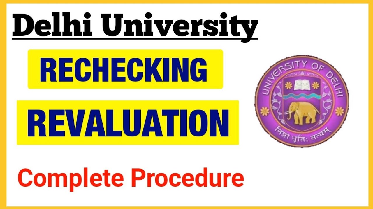 DU SOL Rechecking And Revaluation Procedure 2022 - Complete Details ...