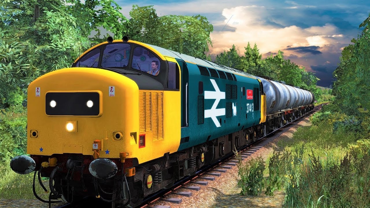 Let's Play Train Simulator 2018 | Class 37 | West Highland Line ...