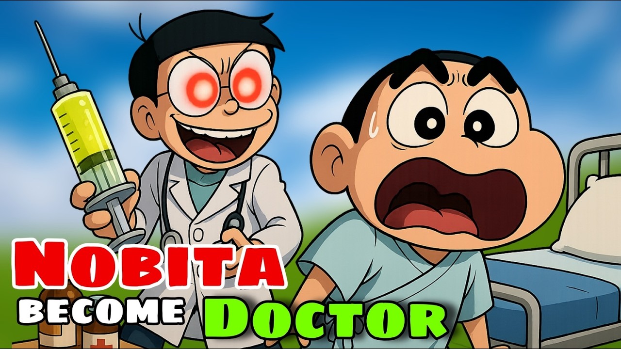 Nobita become Doctor 🏥 || Funny game 😂😂 - YouTube