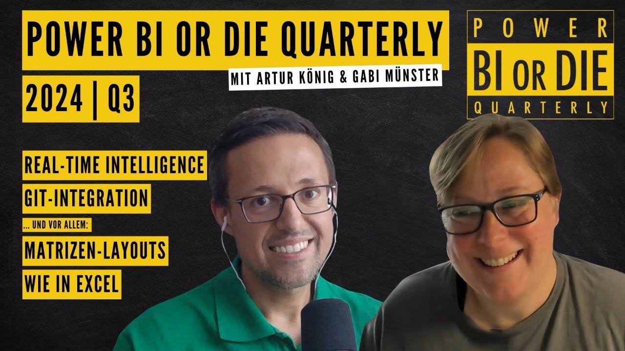 Die Plattform wächst weiter | Power BI or DIE Quarterly mit Gabi Münster - YouTube