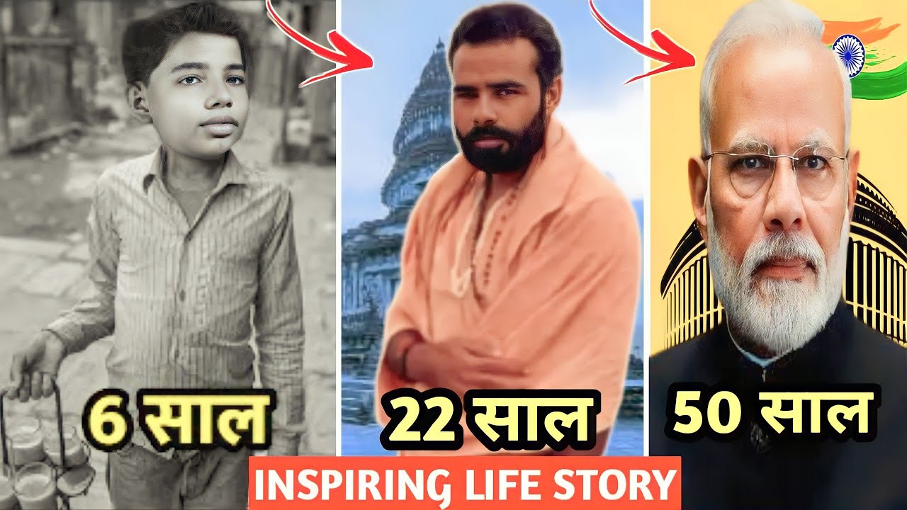 Inspiring Life Story of Most Powerful P.M.Narendra Modi।🔥 Narendra Modi ...