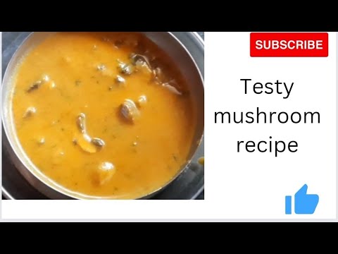 mushrum recipe/easy and quick mushroom curry/mashrum ki sabji. - YouTube