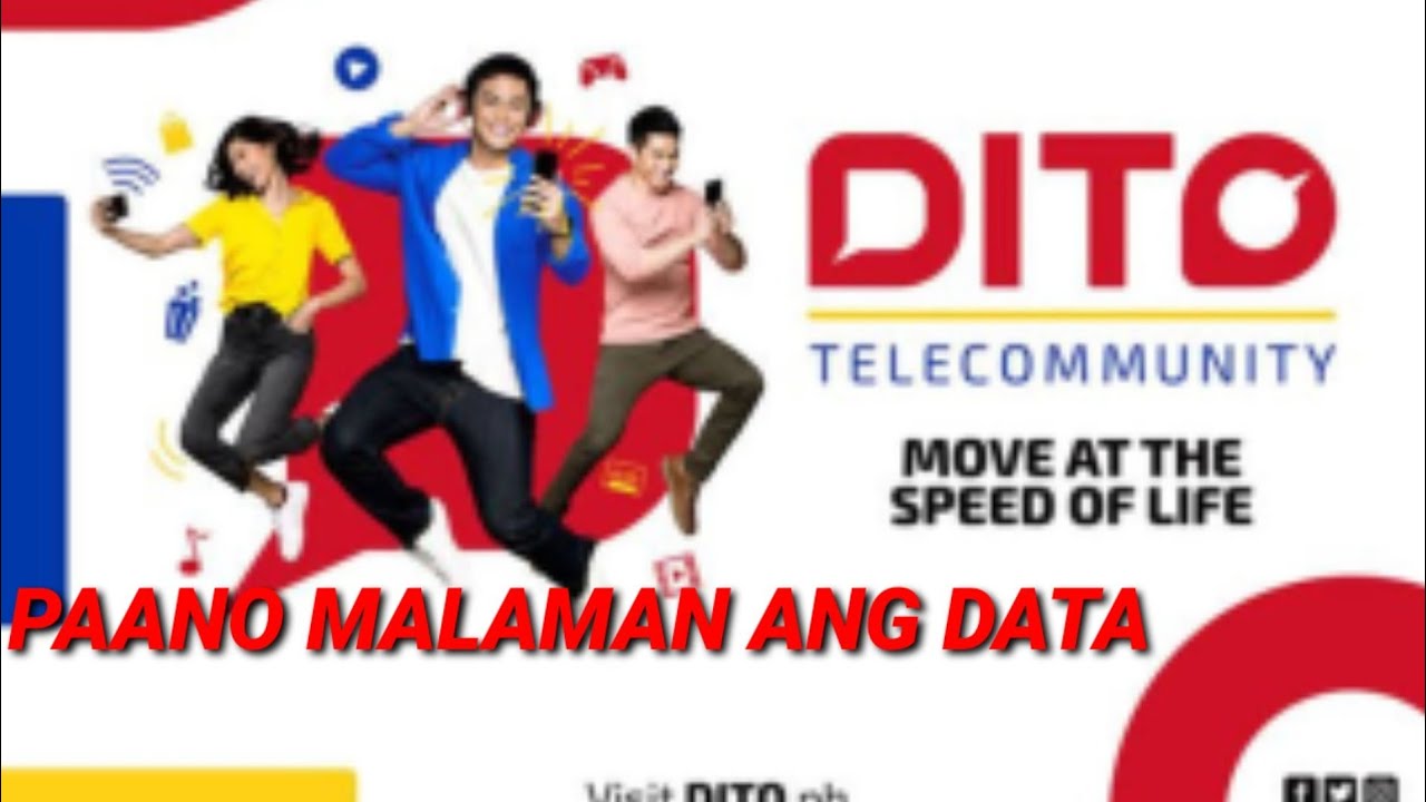 PAANO MALAMAN DATA BALANCE SA DITO SIM - YouTube